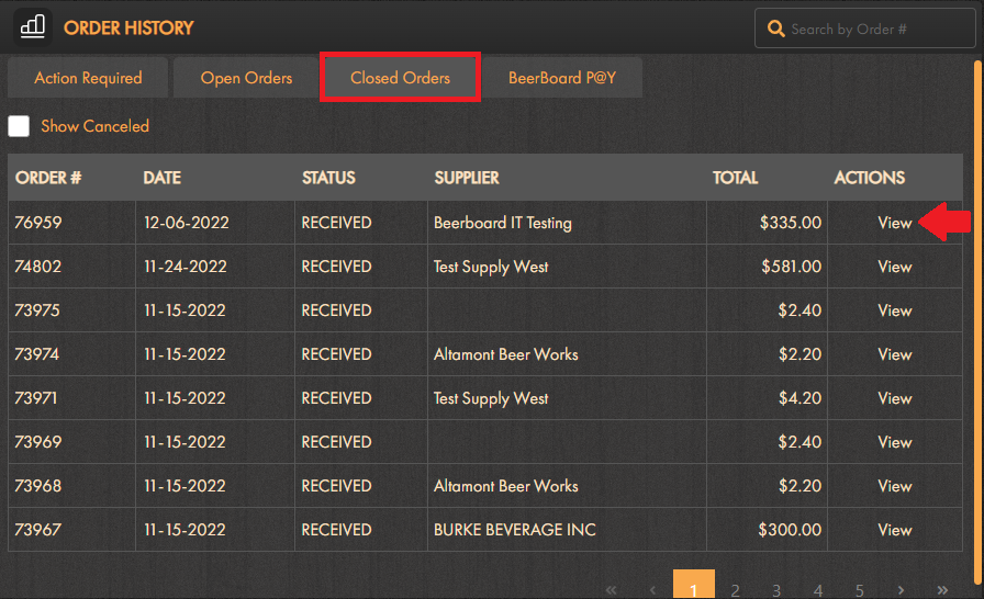 SmartOrders: Order History Widget Overview